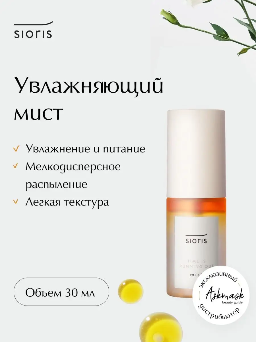 Time is Running Out 30 ml SIORIS 10696694 Wildberries