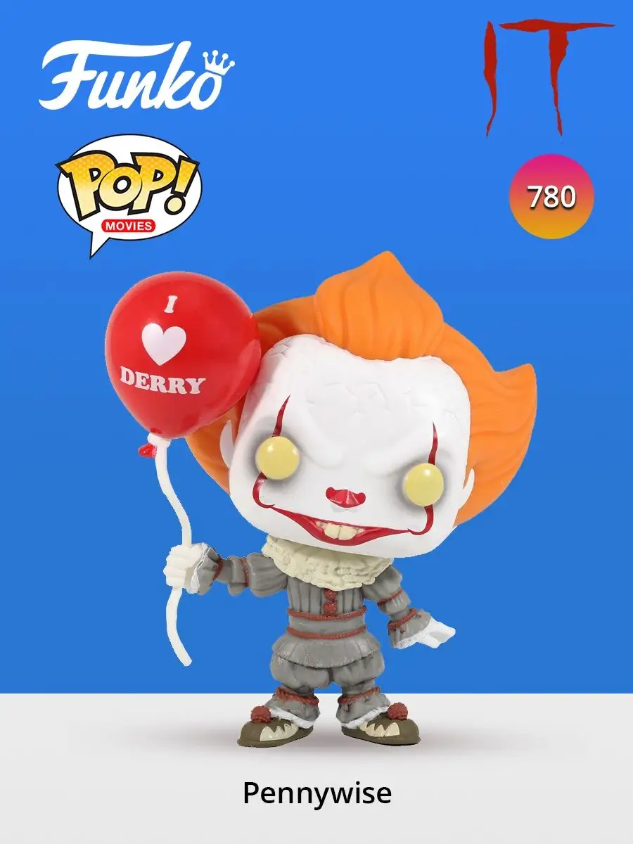 POP Vinyl IT Chapter 2 Pennywise w Balloon Funko 8784598 2 235 Wildberries